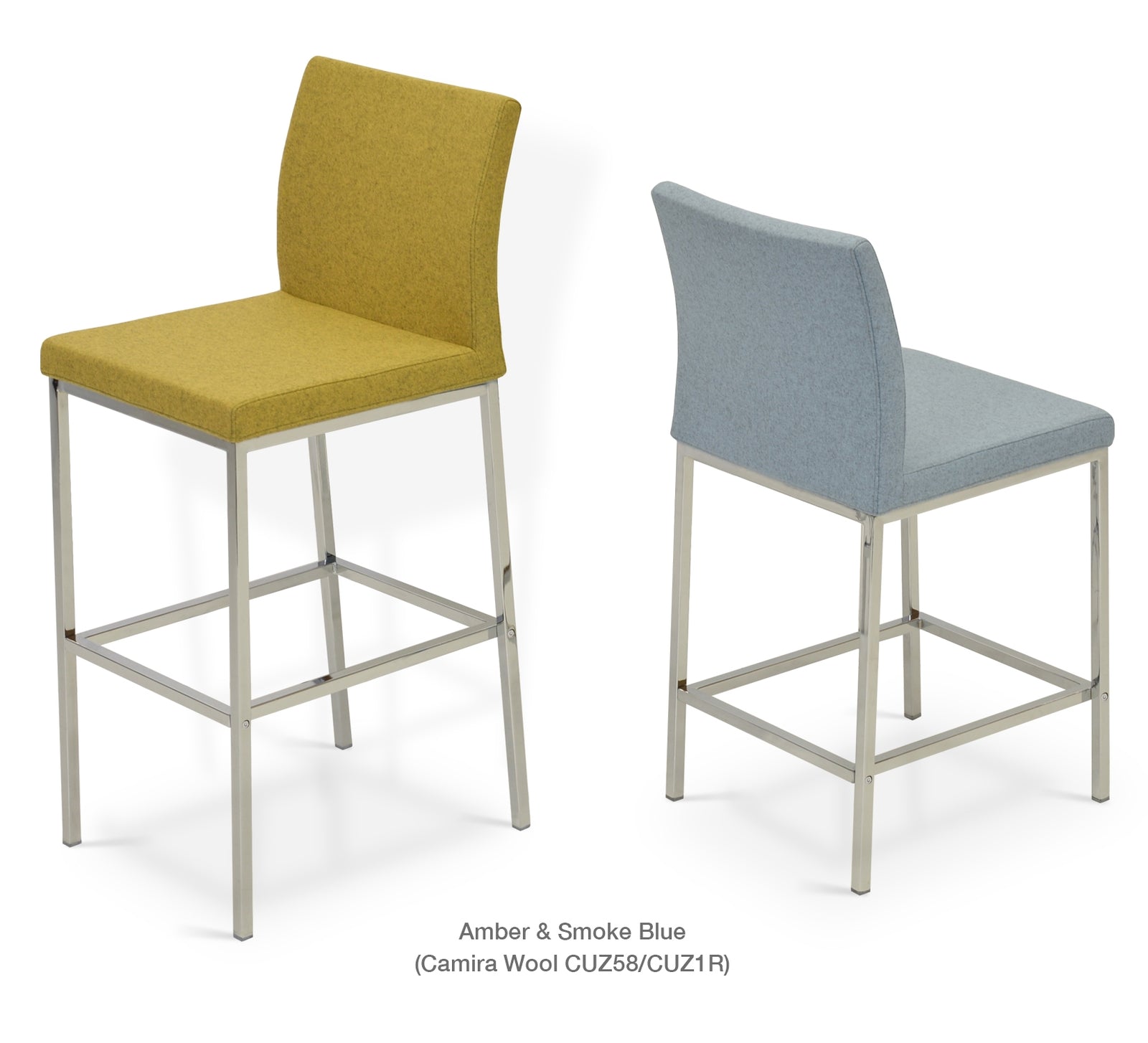 Buy Minimal Design Metal Legged Aria Bar Stools Online | 212Concept