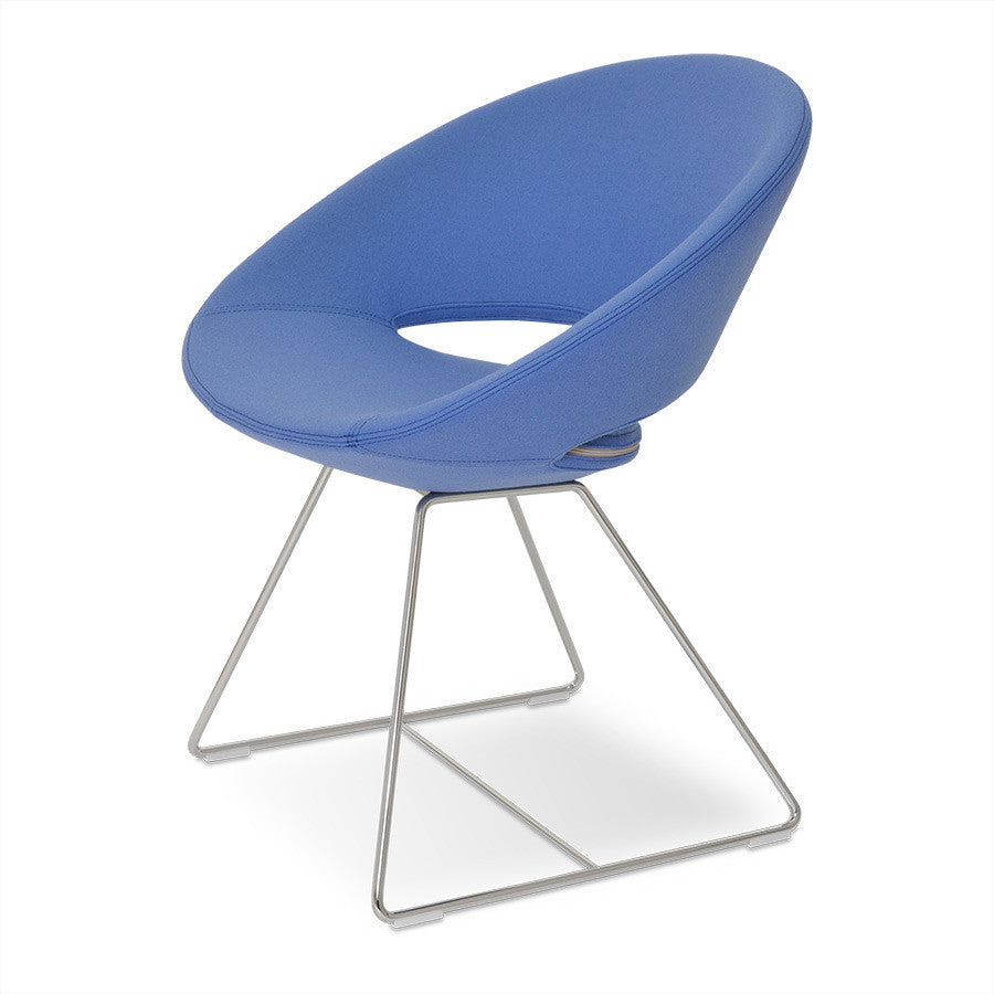 Buy Crescent Chair With Sled Base | 212Concept